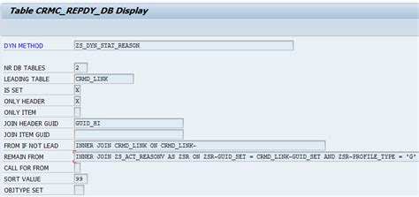 SAP ABAP Central Virtual Fields In CRM Reporting Framework