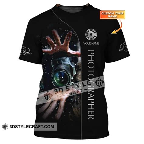 Unisex Shirt Custom Photographer Shirt Photo Camera Hoodie T Shirt