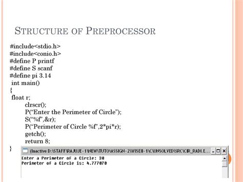 preprocessor ppt download