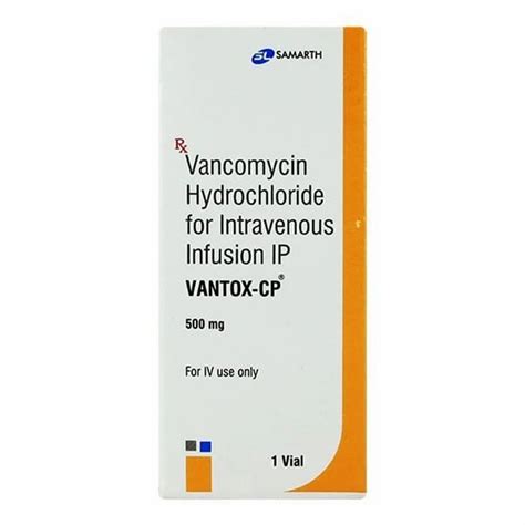 Vancomycin 500 Mg Injection 1 Vial At Rs 301piece In New Delhi Id