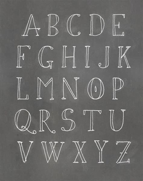How To Write Chalkboard Letters Azzu