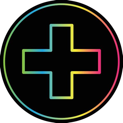 Plus Vector Icon Design 14975056 Vector Art At Vecteezy
