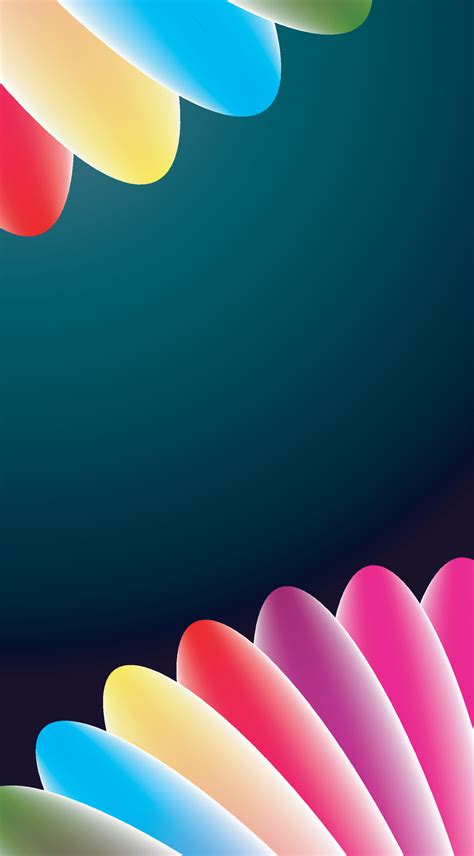 Abstract Gradient Vector Mobile Wallpaper Set Abstract Art Wallpaper
