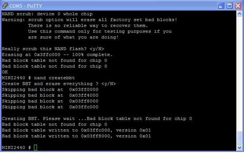 Application Of Embedded Linux Base Create Installation And Use Uboot For Mini2440
