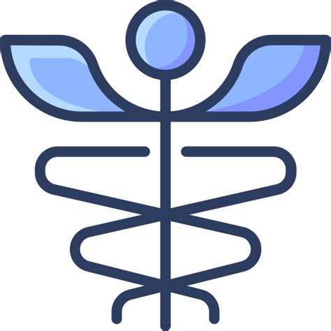 Caduceus Generic Outline Color Icon