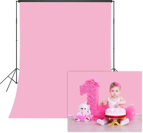Hvest 5x7ft Pink Backdroppink Backdrops For Photography