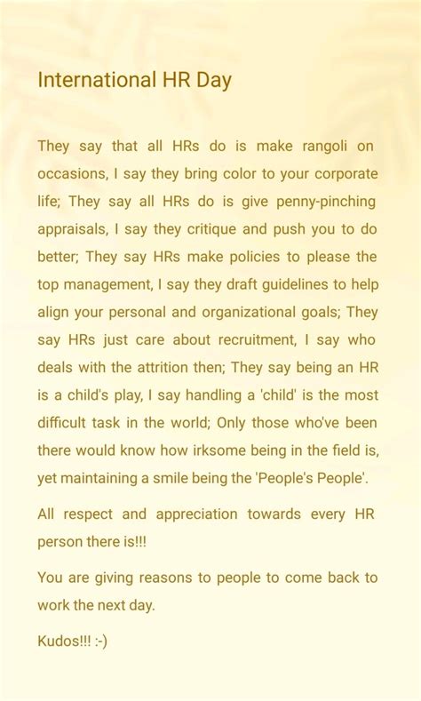 sourav chauhan on linkedin internationalhrday humanresources