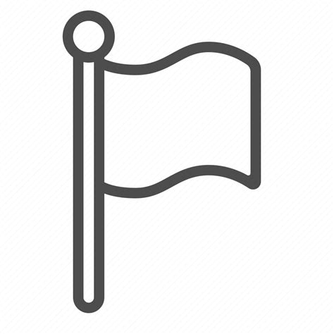 Flag Flagpole Pole Waving Icon Download On Iconfinder