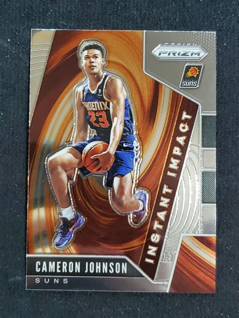 2019 20 Prizm Instant Impact Rookie 10 Cameron Johnson Phoenix Suns R6220j Ebay