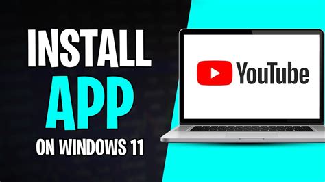 How To Install YouTube App In Laptop Windows YouTube