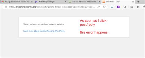 Critical Error When Posting Using Advanced Attachment Addon Wpforo