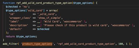 woocommerce add custom product type option wordpress development