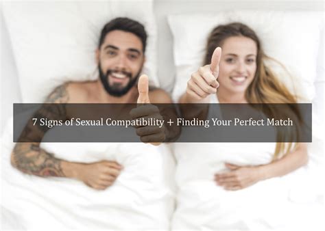 Signs Of Sexual Compatibility Finding Your Perfect Match SinPlz Wholesale Sex Toys