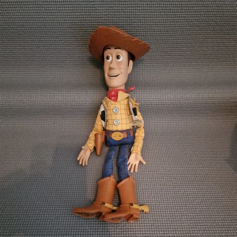 Disney Pixar Toy Story Woody Pull String Talking Doll Working Hasbro 2002 £19 34 Picclick Uk