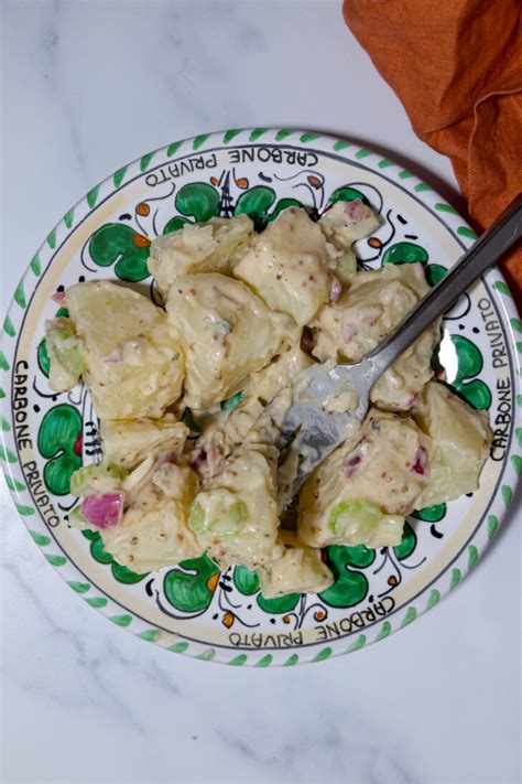 How To Make Vegan Dill And Dijon Potato Salad Perfect For Fourth Of July