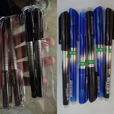 Generic Erasable Pen Biro Write And Clean 12pcs