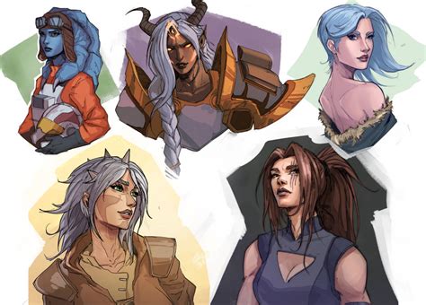 Portraits By Chelobek4 On Deviantart