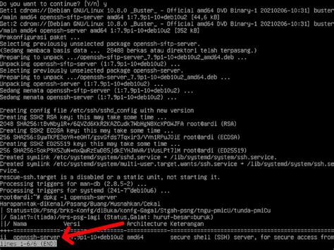 Konfigurasi Remote Server Ssh Pada Debian 10 Ardi Aja