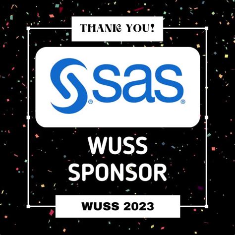 western users of sas software wuss on linkedin wuss2023 sas r