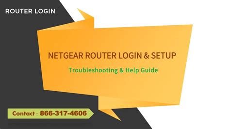 Ppt Netgear Router Login Setup Powerpoint Presentation Id