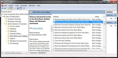Prevent Users From Shutting Down Or Restarting Windows Computer