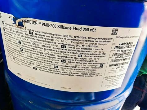 Dow Corning Xiameter Pmx 200 Silicone Fluid 350 Cst Grade Virgin