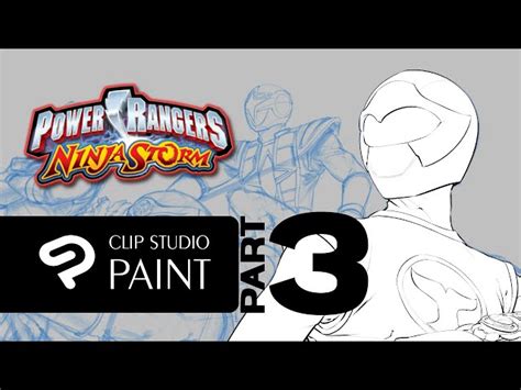Illustrating Power Rangers Ninja Storm Part III - YouTube - Clip Art Library