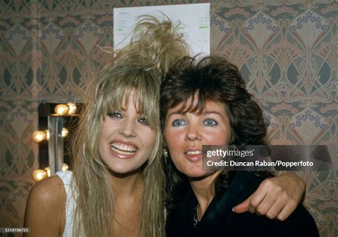 Mandy Smith Model And Former Wife Of Bill Wyman With Her Mother