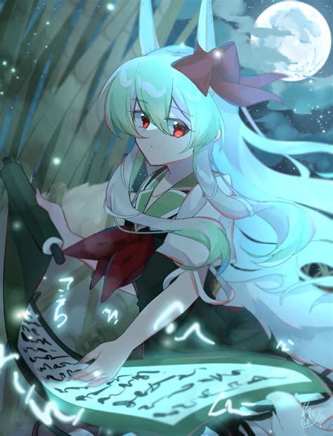 Renge Kanatsuki Ex Keine Kamishirasawa Keine Touhou Commentary Request Highres 1girl