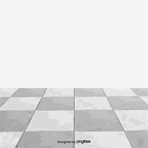 대리석 흑백 체크 타일 바닥재