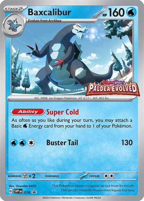 Baxcalibur 210193 Paldea Evolved Pokemonkaartnl