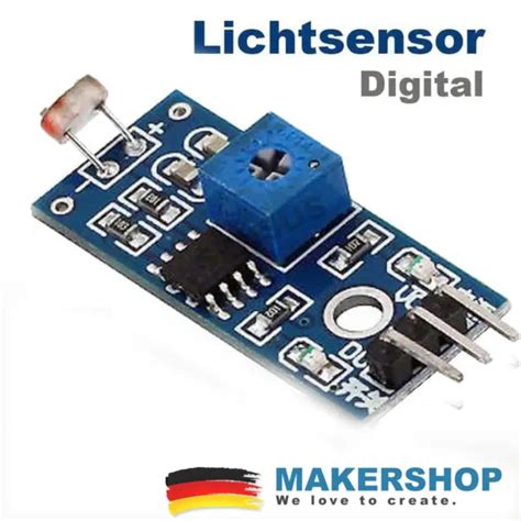 Lichtsensor Helligkeitssensor Modul Fotowiderstand Für Arduino