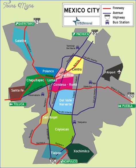 Mexico City Map