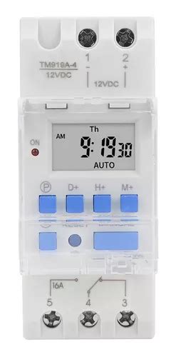 Temporizador Timer 16 Memorias 16 Amp 12v Tm919k 16a 247 Mercadolibre
