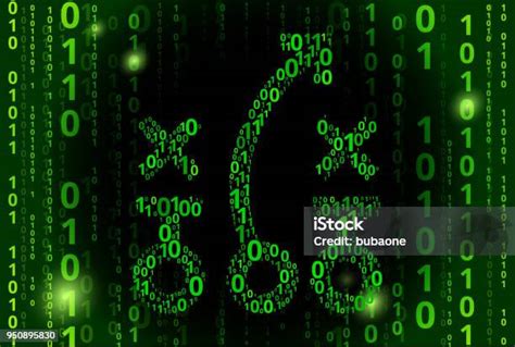 Gameplan Binary Code Vector Pattern Background Stock Illustration