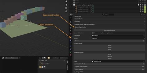 quick spawn rigid bodies blender market