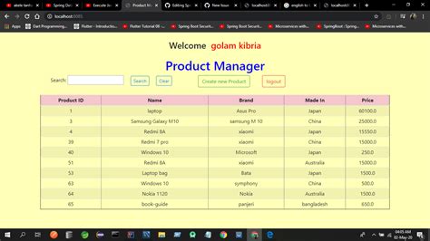 Github Mdgolam Kibriaspringbootcrudprojectspringmvc