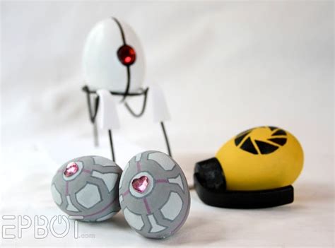 Portal Themed Easter Eggs Easter Eggs Coloring Easter Eggs Easter