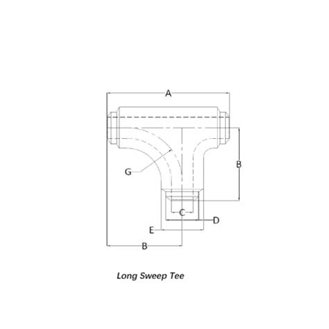 Long Sweep Full Flow Equal Tee Camtop Shanghai Machinery Equipment Co