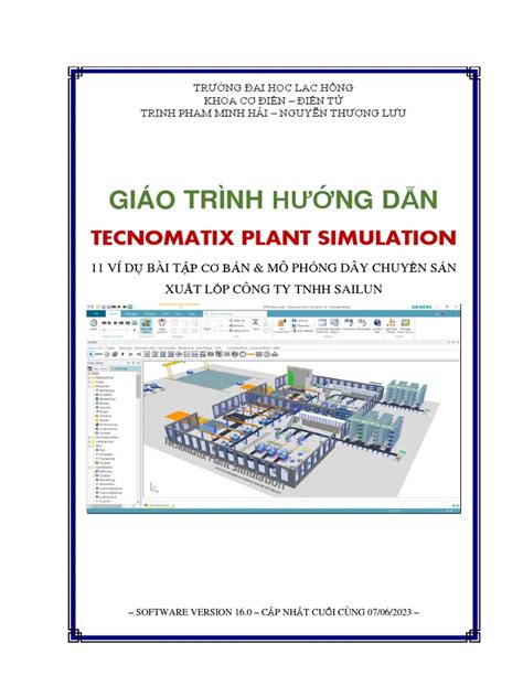 Giáo Trình Tecnomatix Plant Simulation Pdf