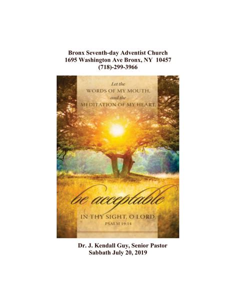 Bx Sda Bulletin By Bronxsda Flipsnack