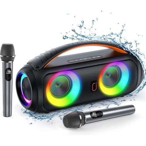 Jyx Waterproof Bluetooth Speaker With 20w Subwoofer Microphone Tws