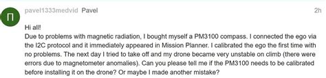 Problem With PNI RM3100 ArduCopter ArduPilot Discourse