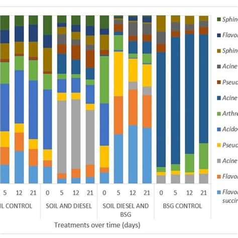 Bacterial Community Profile Showing Percentage Abundance Of Bacterial Download Scientific