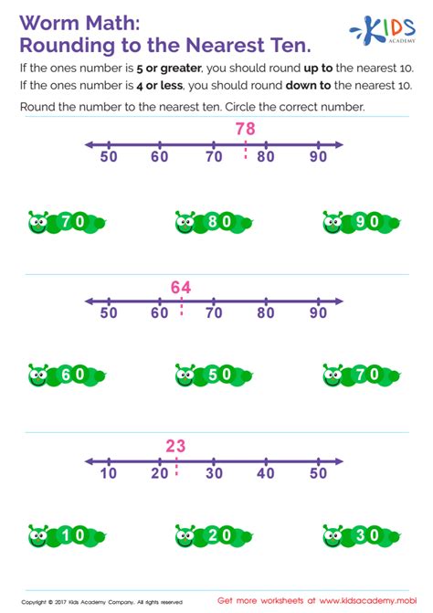 Rounding To The Nearest 10 Worksheets Teaching Resources Worksheets Library