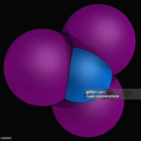 Nitrogen Triiodide Molecule High Res Vector Graphic Getty Images