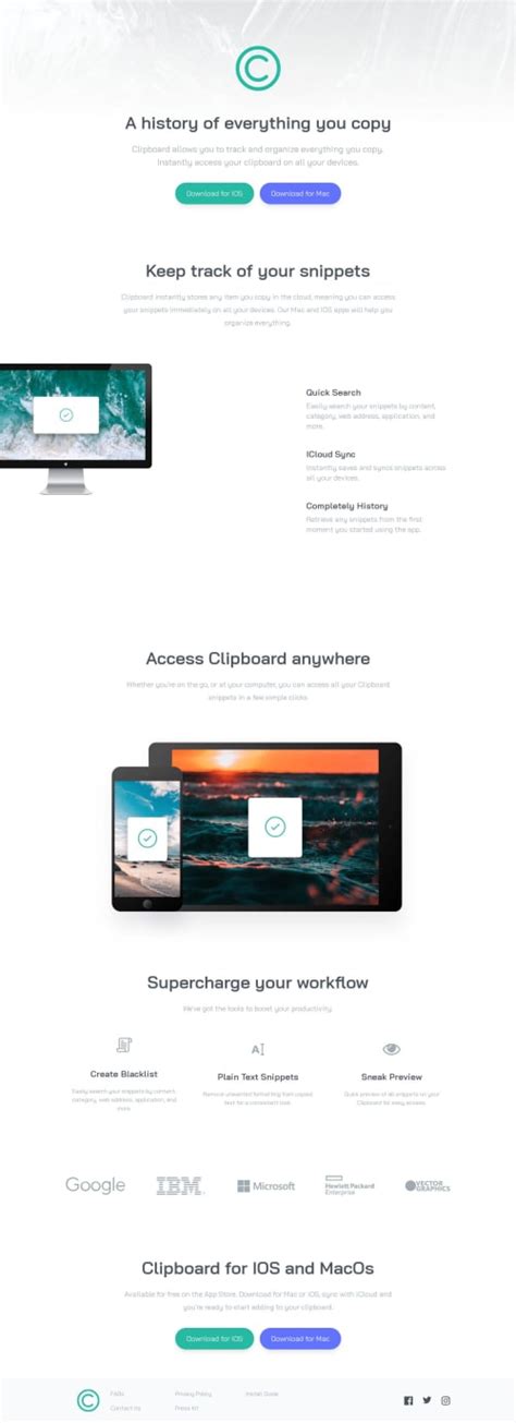 Frontend Mentor Clipboard Landing Page Using Html Css