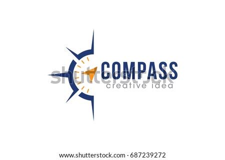 Compass Icon Modern Isolated Travel Free Photo From