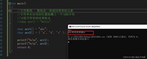 C语言字符串详解 Csdn博客