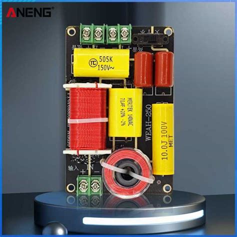 【aneng】weah 250 Tweeter Bass Crossover Filter Audio Hifi Filter Circuit Board 250w 2 Way Diy